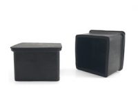 Rectangular rubber feet for chairs - Rubber Parts Manufacutre